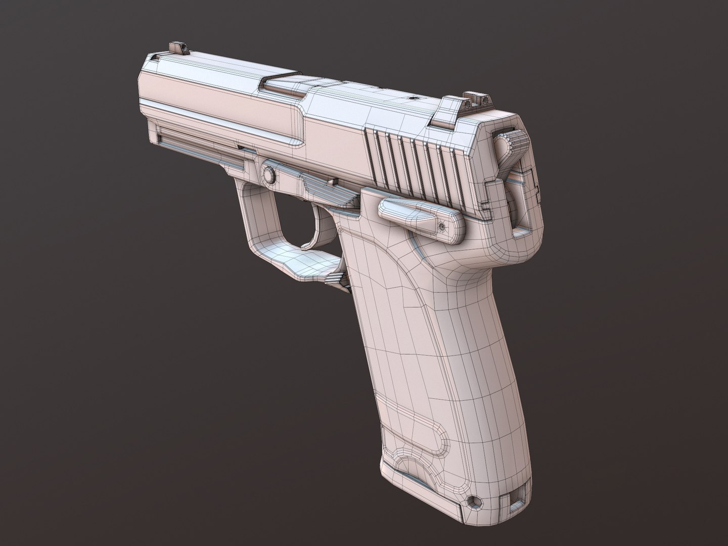 3D HK P8 Model - TurboSquid 1936030