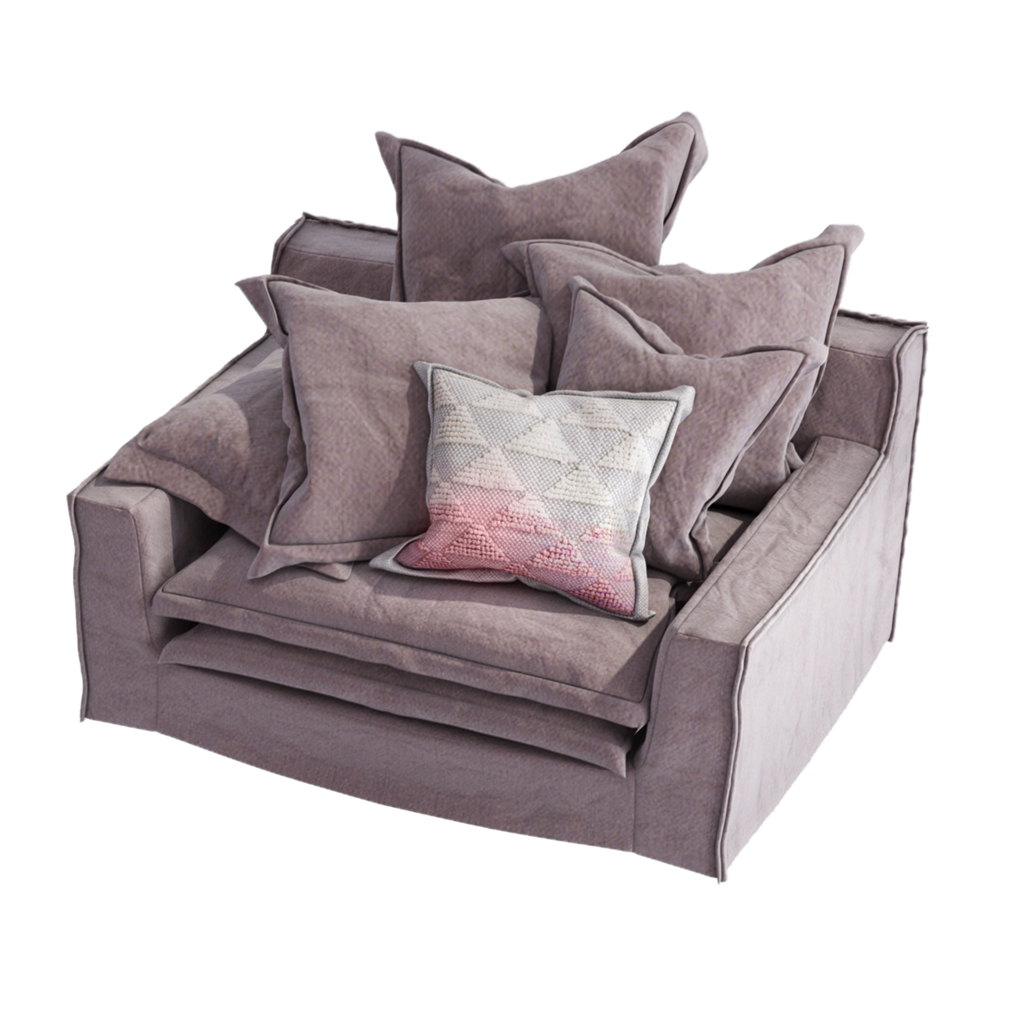 Sofa linen 3D model - TurboSquid 1673541