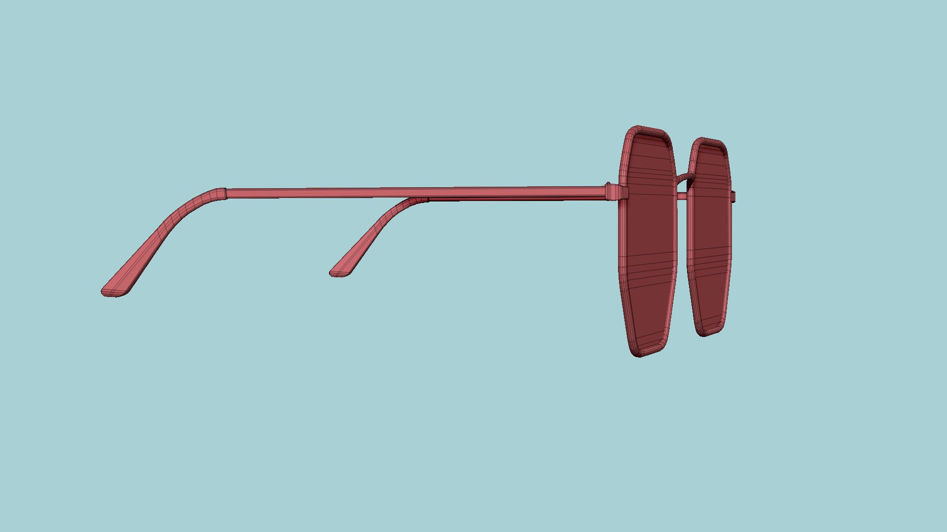 Sunglass H05 Golden Pink - Character Design Fashion 3D Model - TurboSquid 1955695