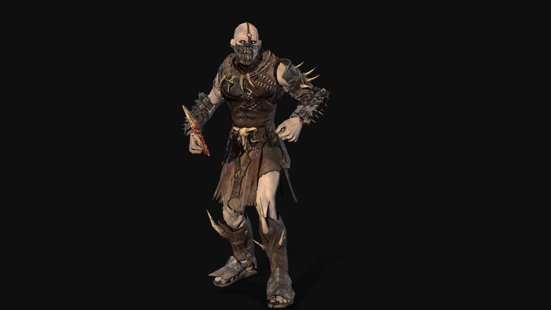Character Undead Destroyer 3D Model - TurboSquid 1320485
