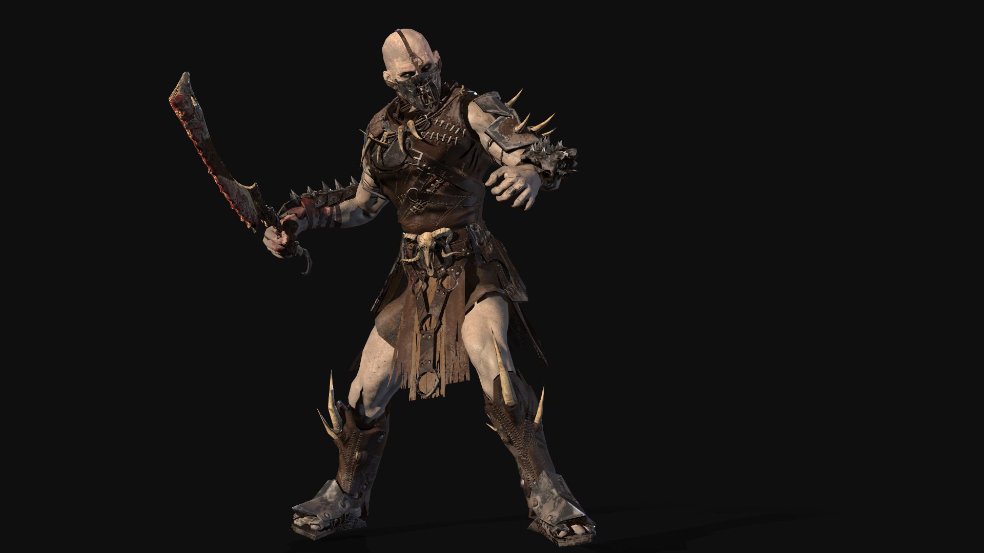 Character Undead Destroyer 3D Model - TurboSquid 1320485