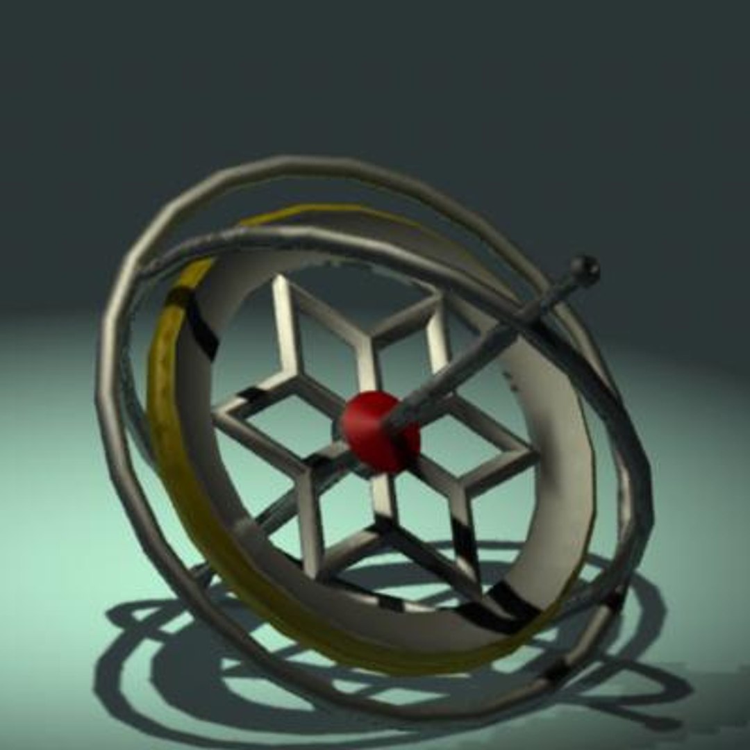 3d model gyroscope