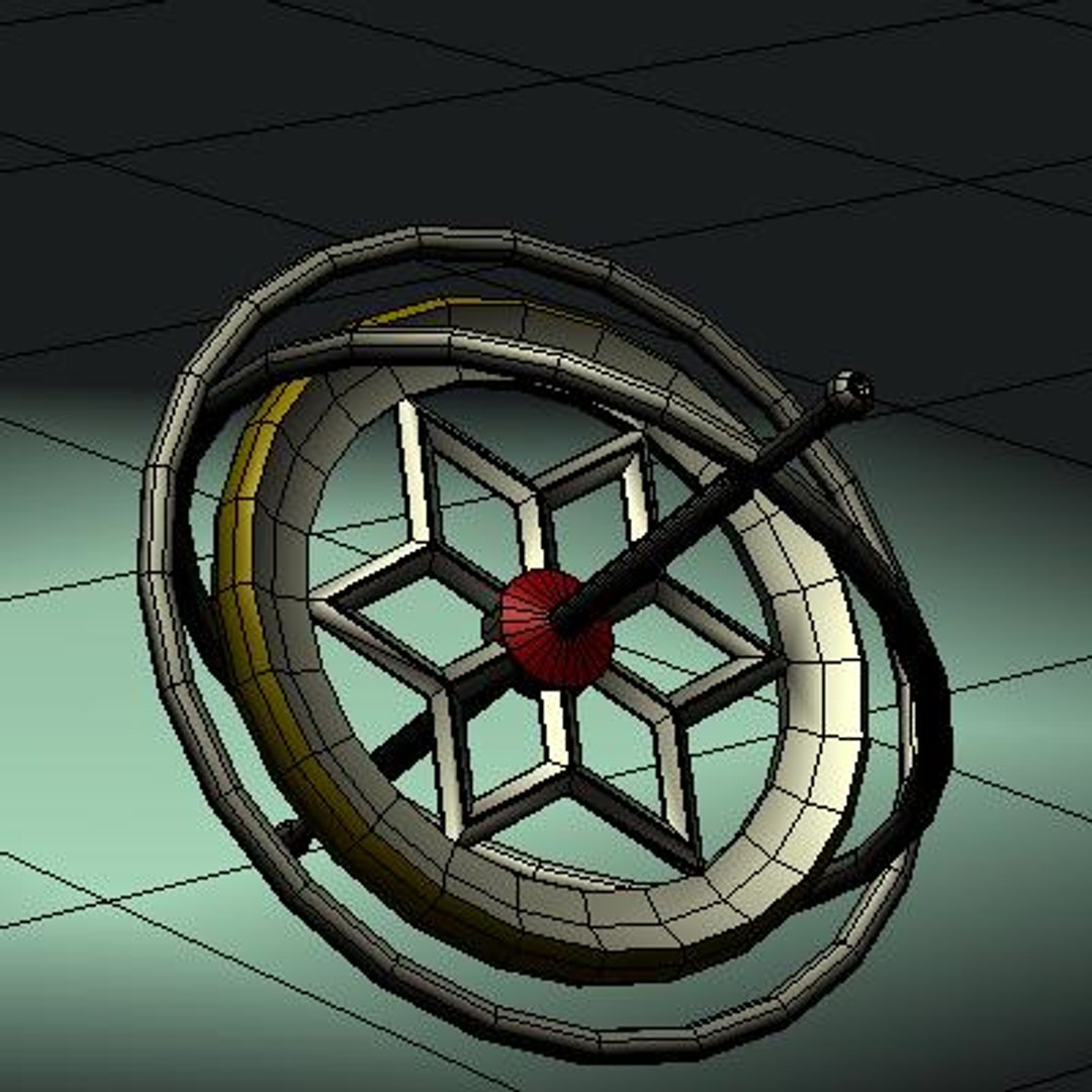 3d model gyroscope
