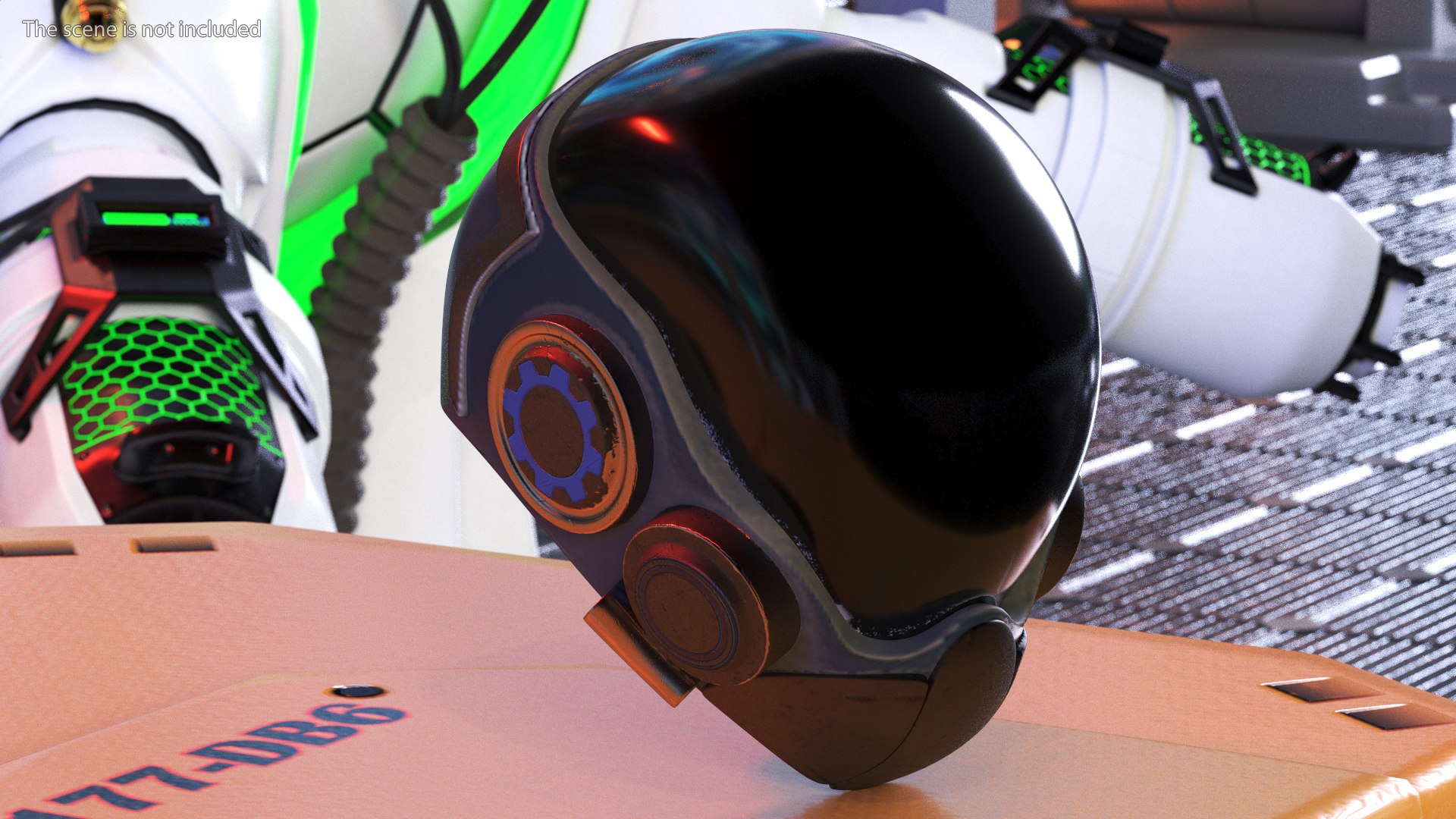 3D Sci-Fi Helmets Collection model - TurboSquid 2174292