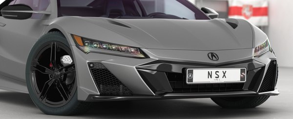 3D Acura NSX Type S 2022 Opening doors and trunk - TurboSquid 1818375