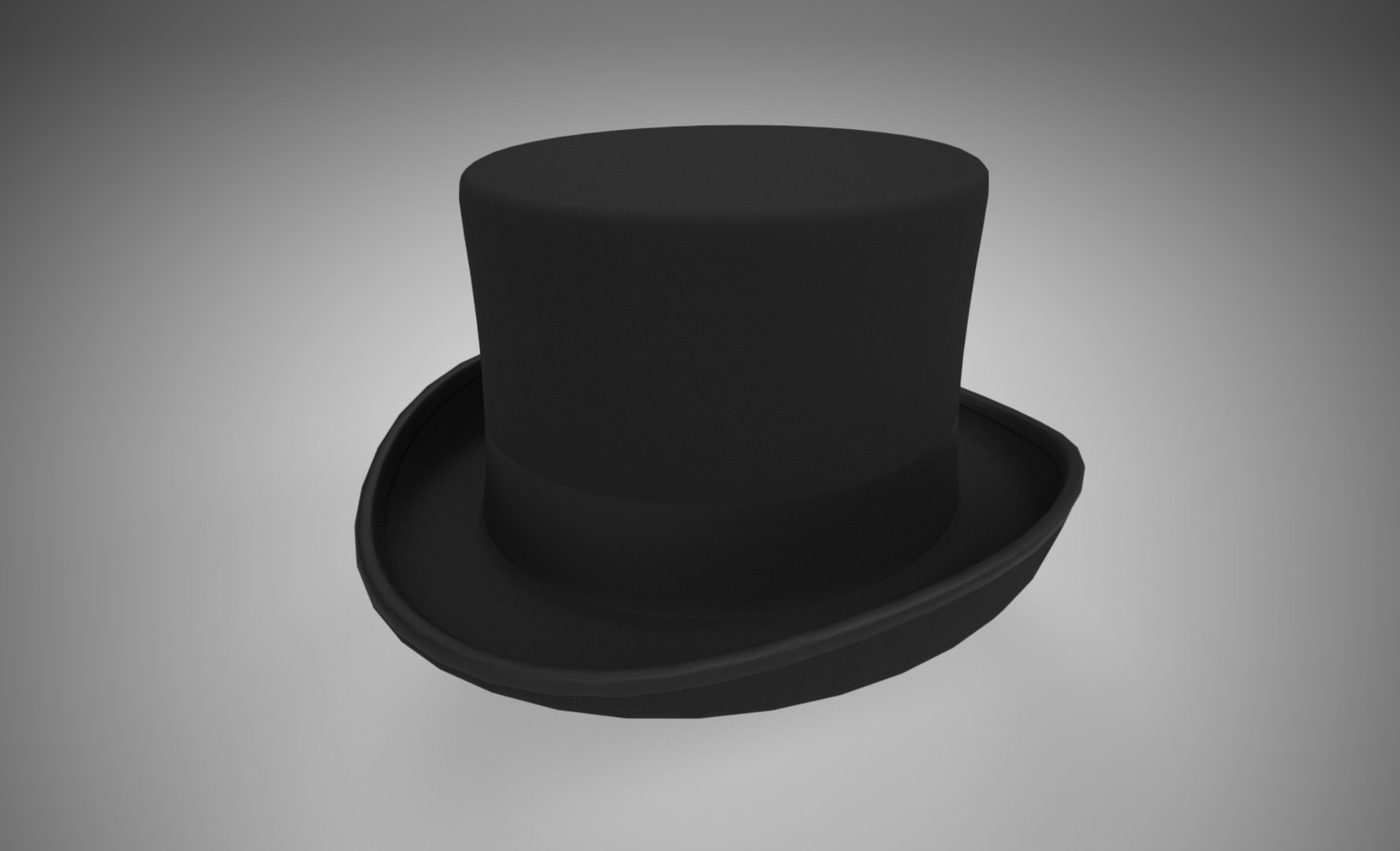 Hat Cylinder Model - TurboSquid 1322143