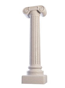 Greek Column 3d 3ds