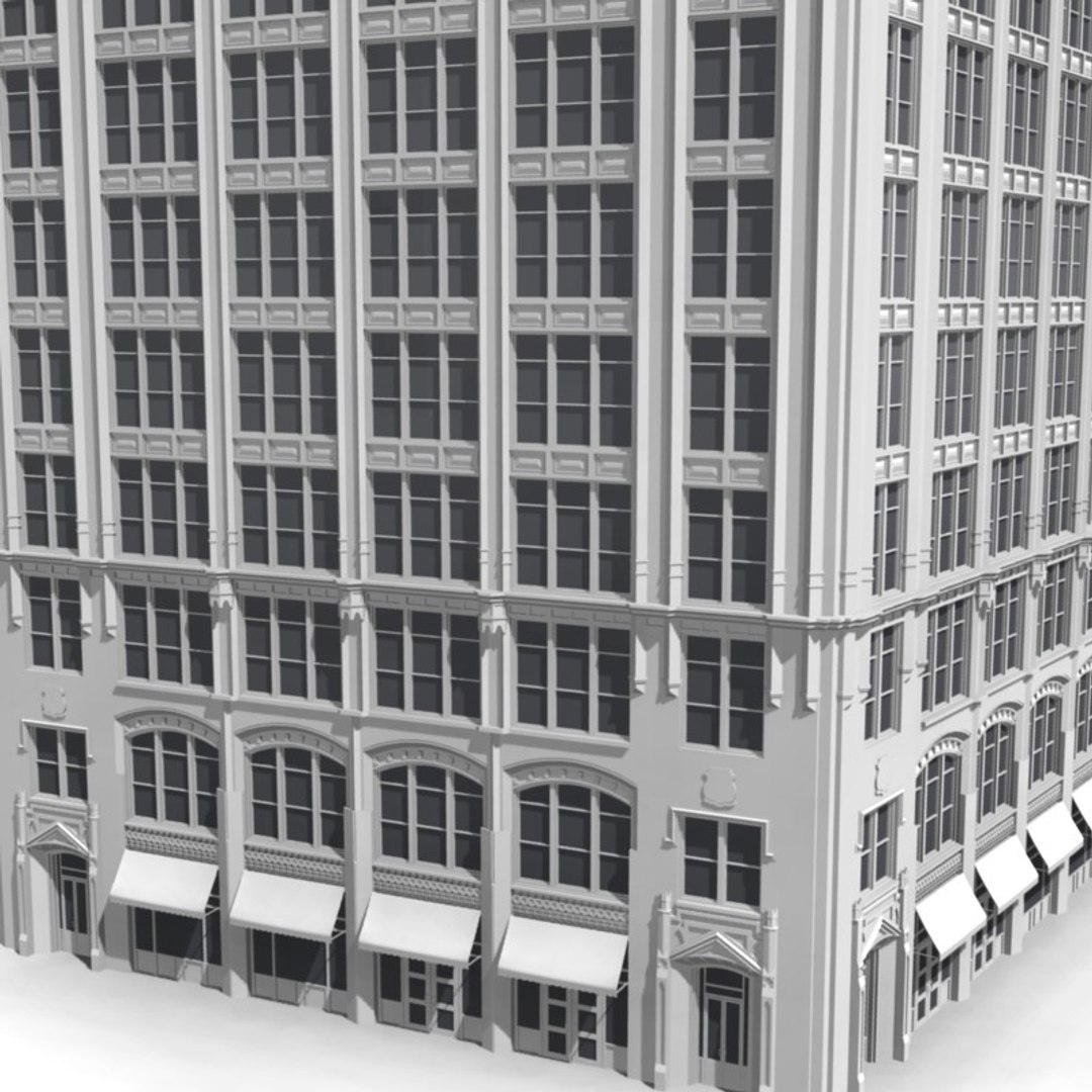 City Skyscraper 3d Model