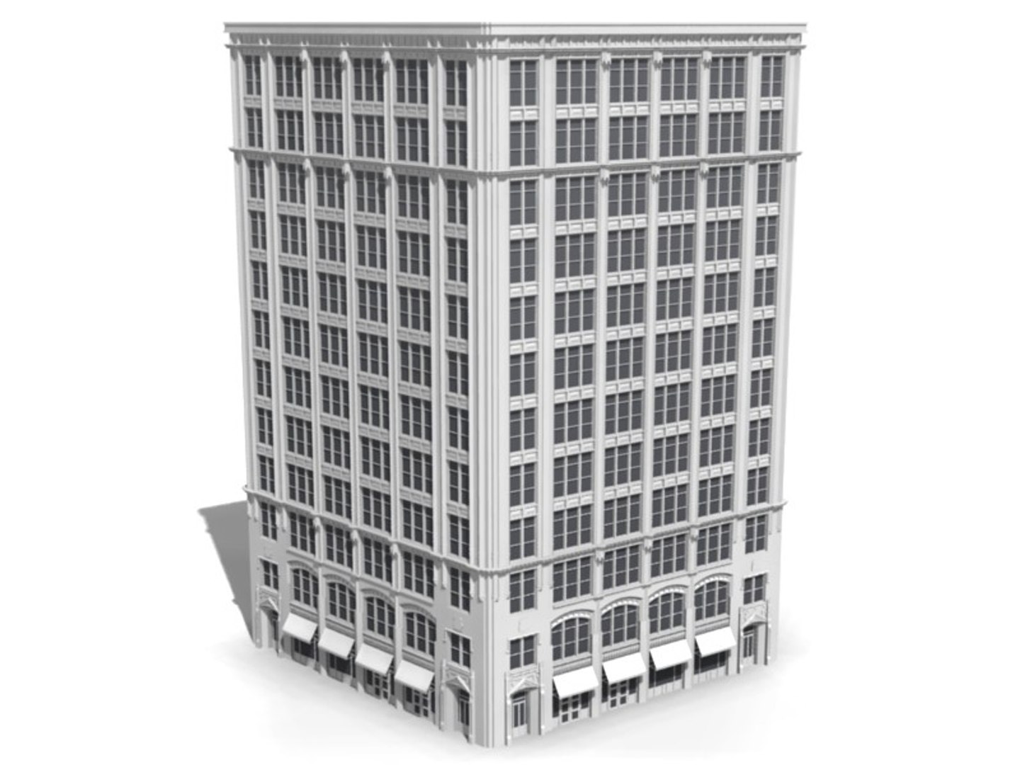 City Skyscraper 3d Model
