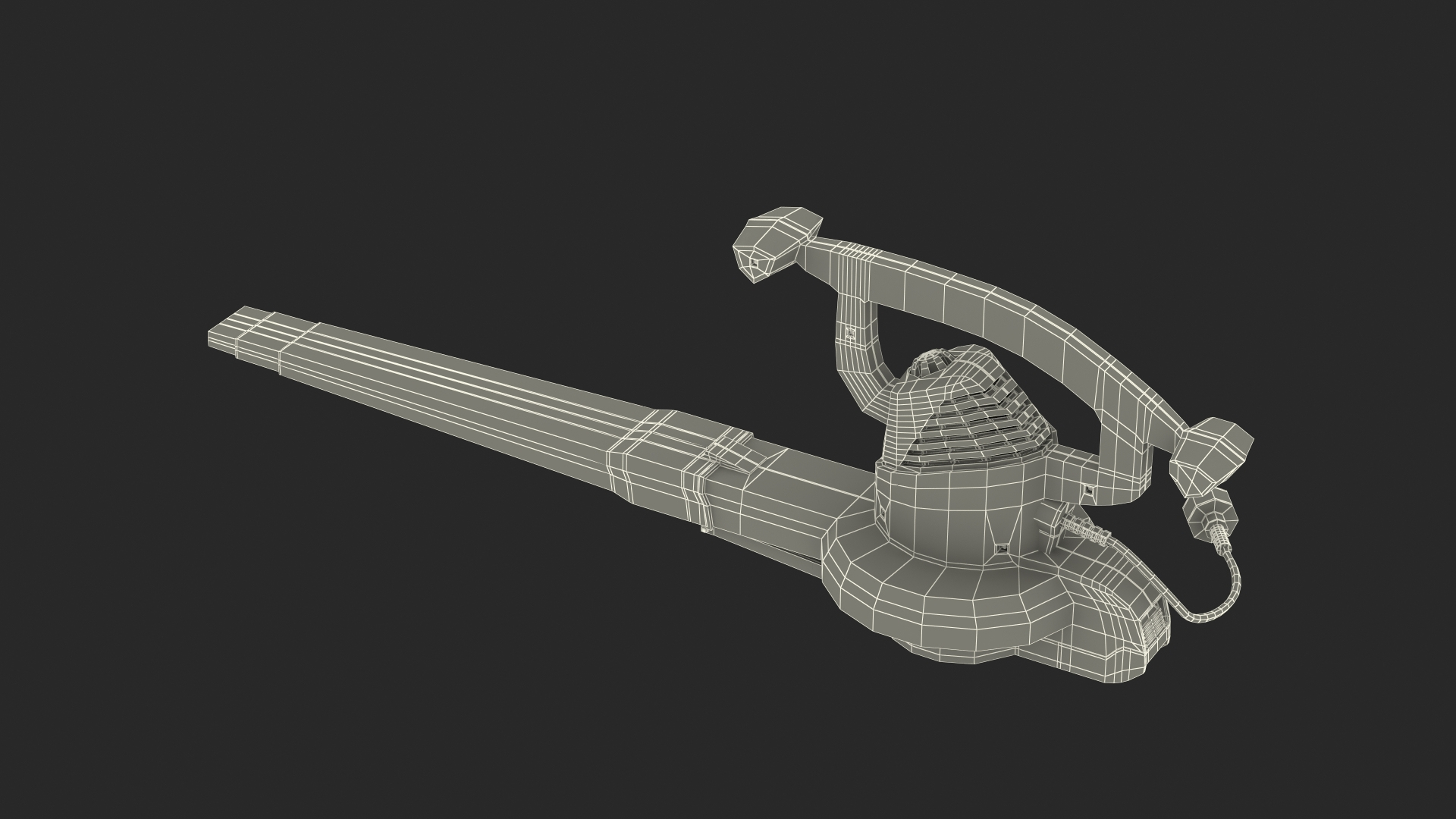 3D Electrical Hand Blower model - TurboSquid 1792852