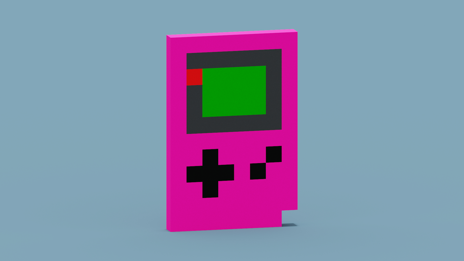3D Pink Gameboy Model - TurboSquid 2000065
