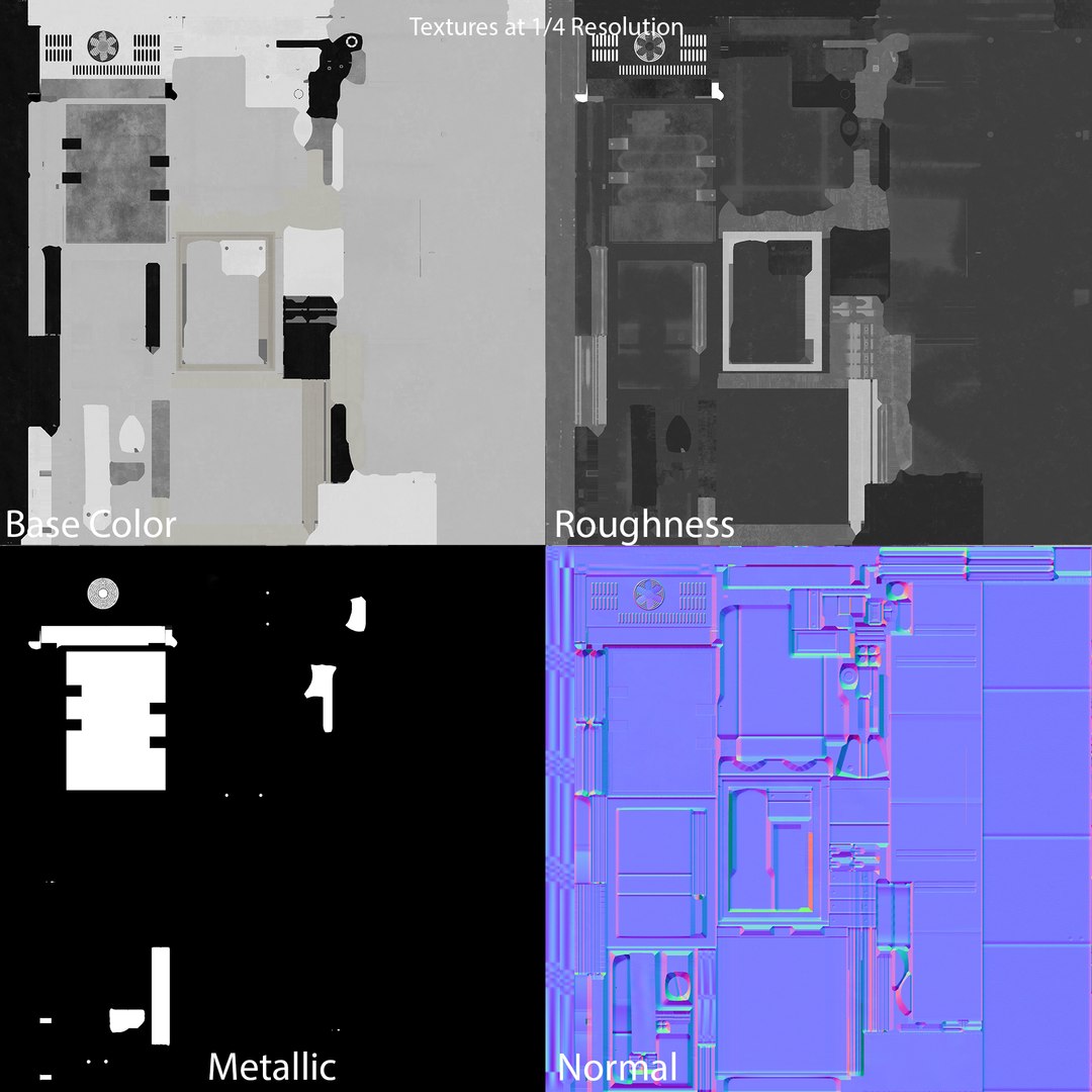 3D Mini Fridge Model - TurboSquid 1221614