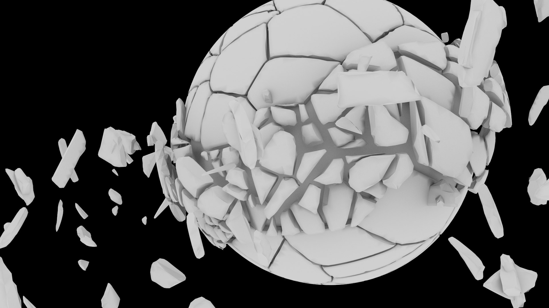Planet Bursting 3D Model - TurboSquid 1447599