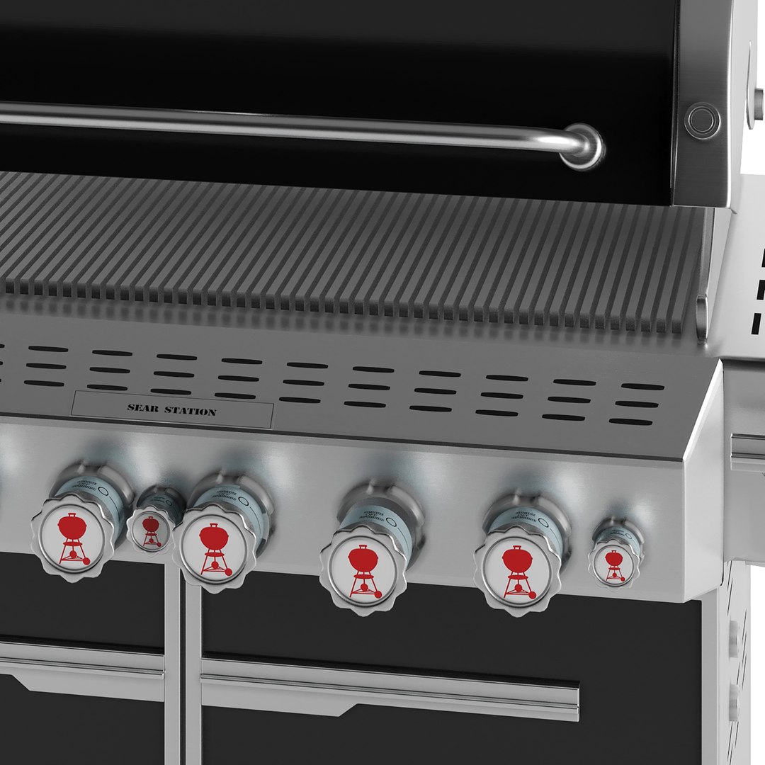 3D Model Outdoor Gas Grill - TurboSquid 1818551