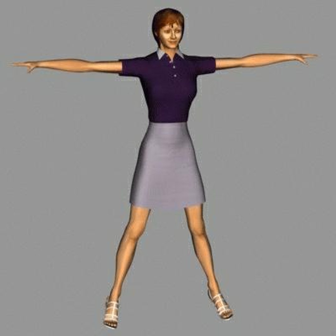 3ds Max Character Human Female