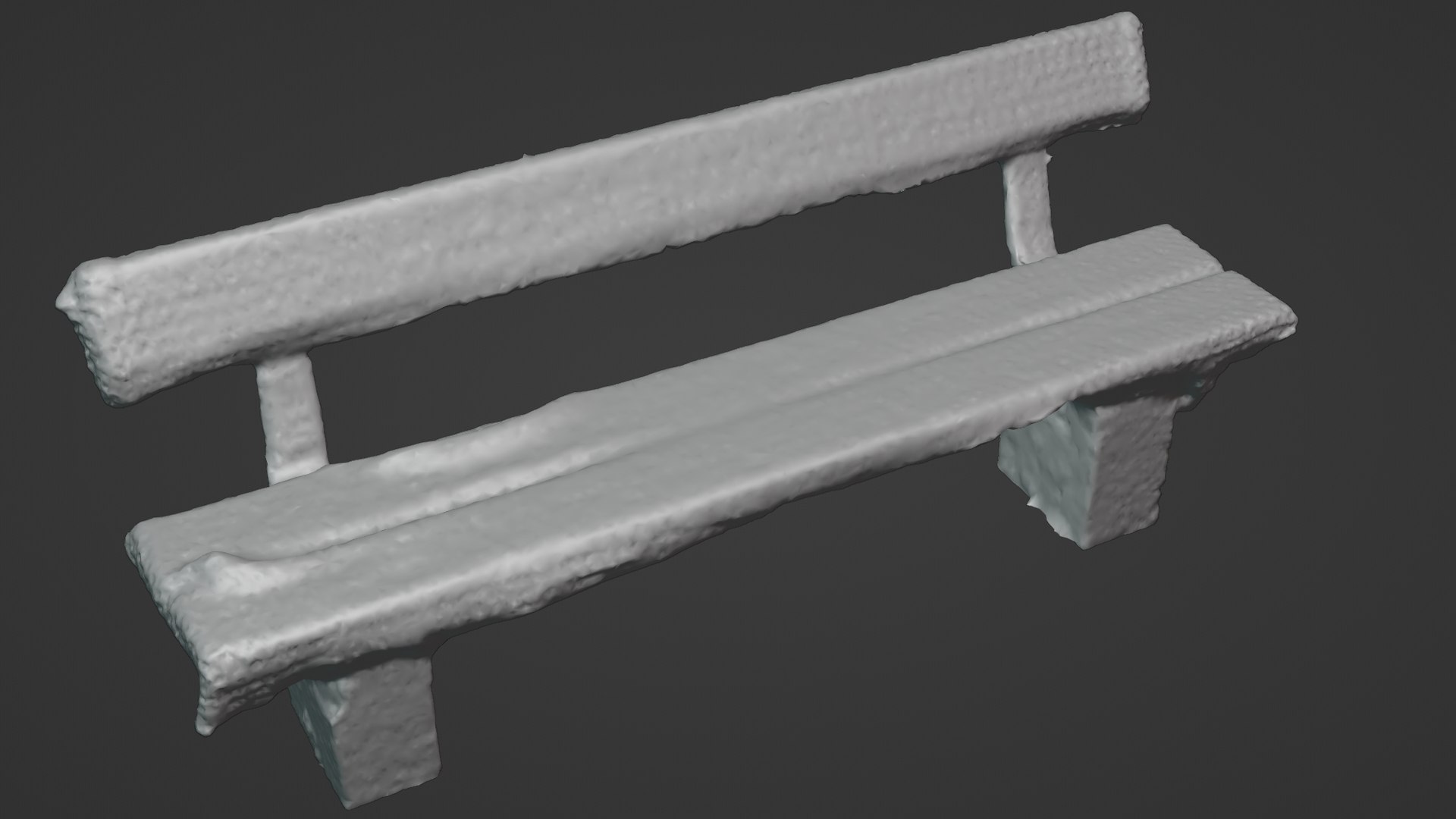 Bench Scan 3D Model - TurboSquid 2013703