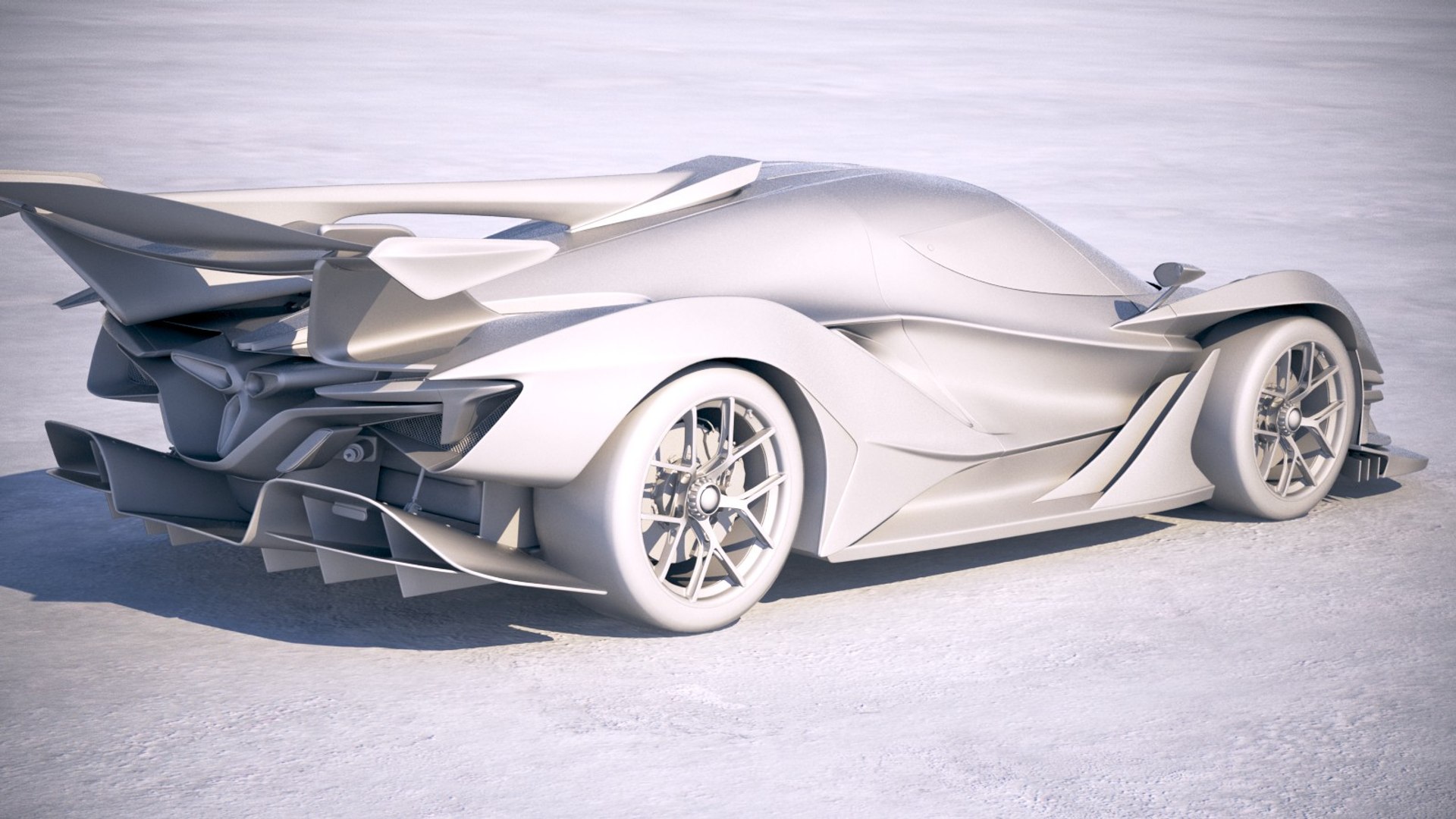 3D gumpert apollo intensa - TurboSquid 1243224