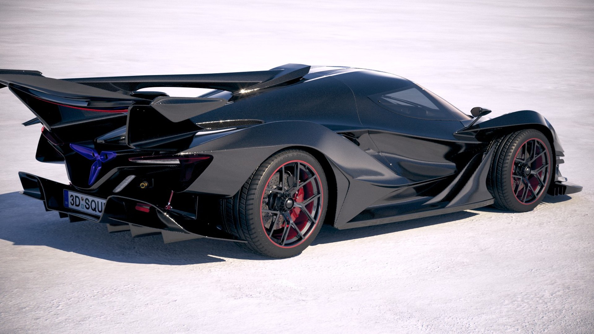 3D Gumpert Apollo Intensa - TurboSquid 1243224