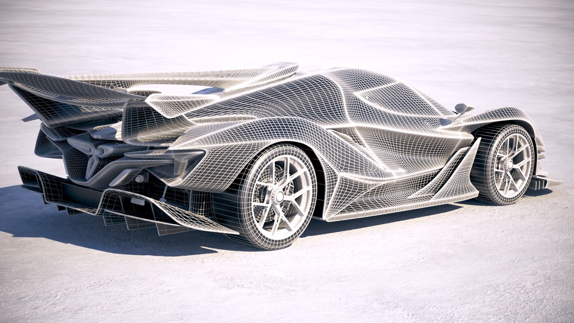 3D gumpert apollo intensa - TurboSquid 1243224