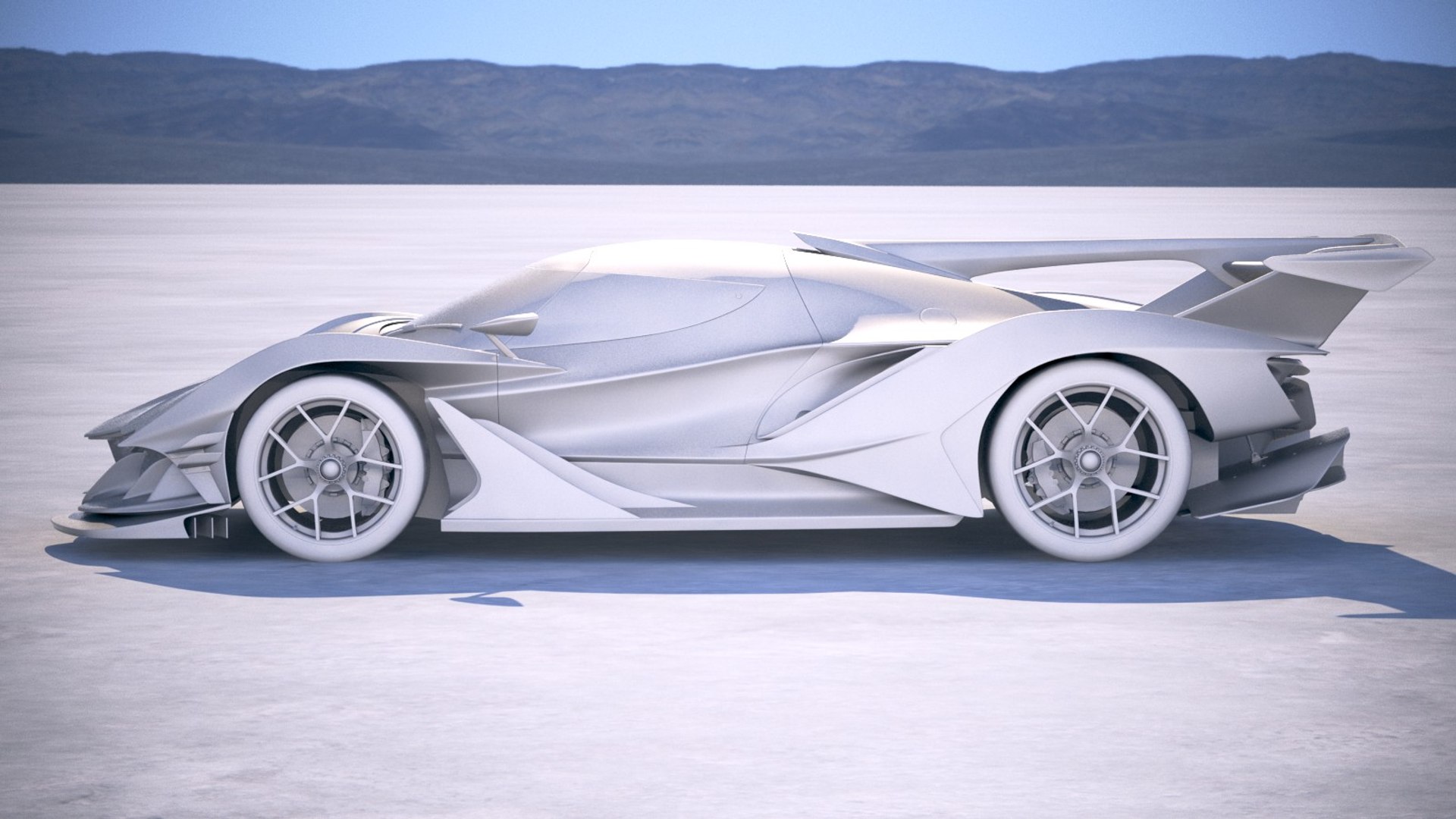 3D gumpert apollo intensa - TurboSquid 1243224