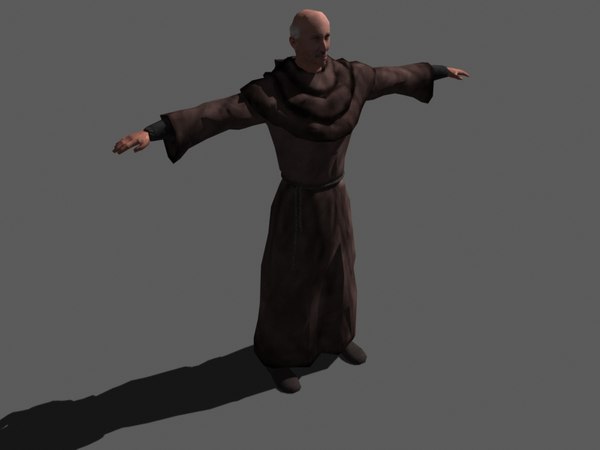 Monk 3D Models for Download | TurboSquid