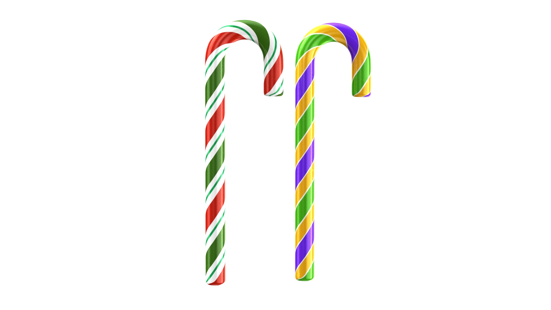 Detailed Christmas Candy Cane 3D model - TurboSquid 2156524