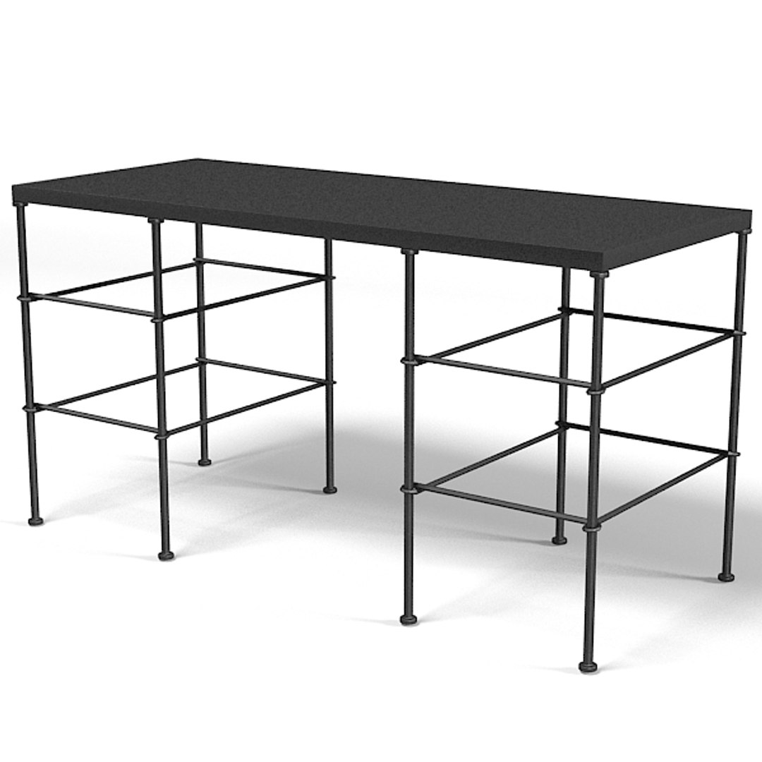 3d Traditional Iron Console