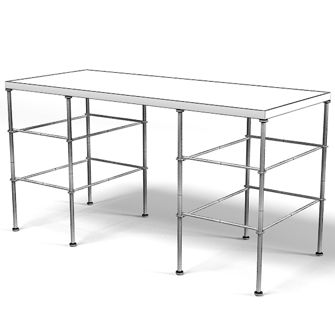 3d Traditional Iron Console