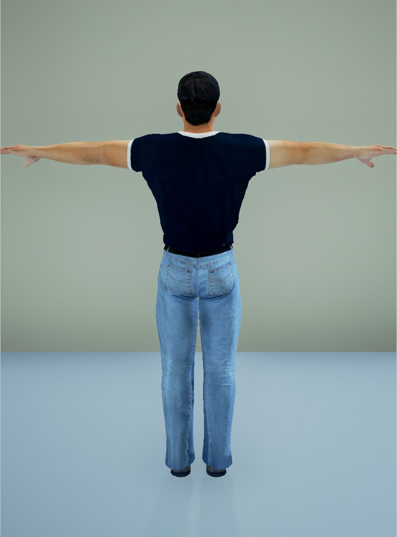 3d Character Player Model