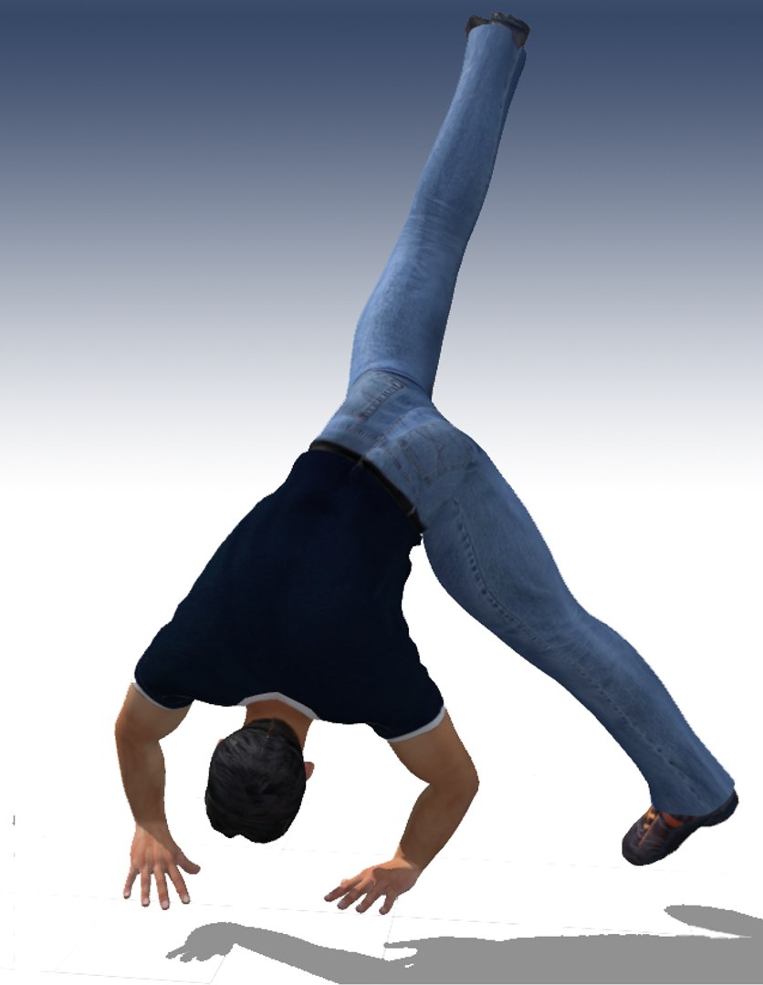 3d Character Player Model