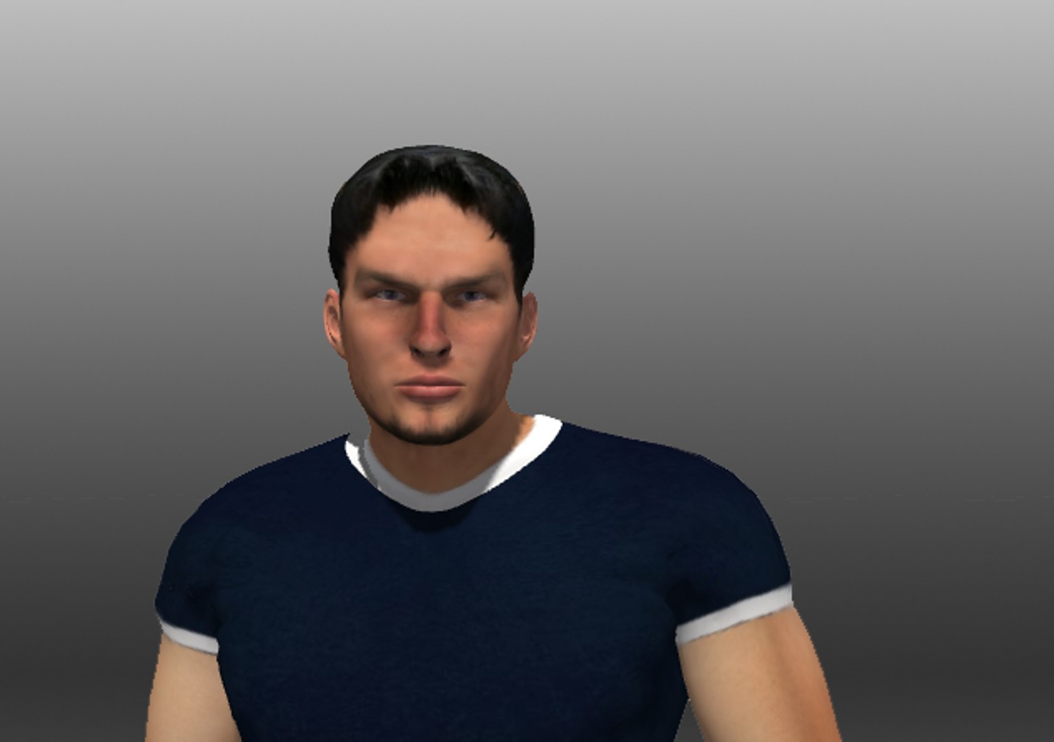 3d Character Player Model