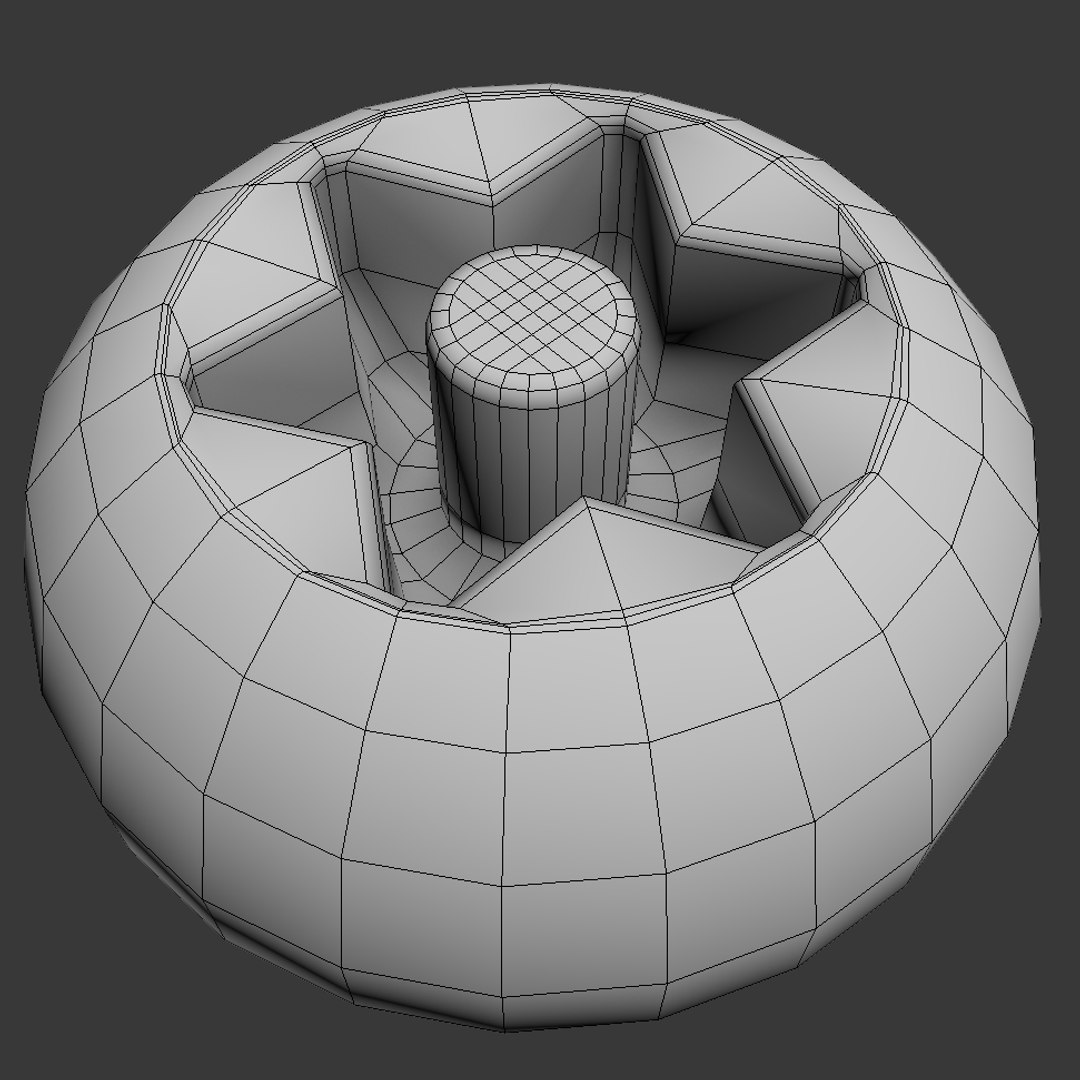Set Screws Heads 3D Model - TurboSquid 1321744