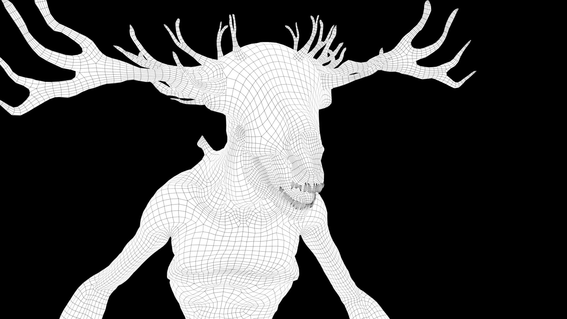 3D THE WENDIGO - TurboSquid 2031241