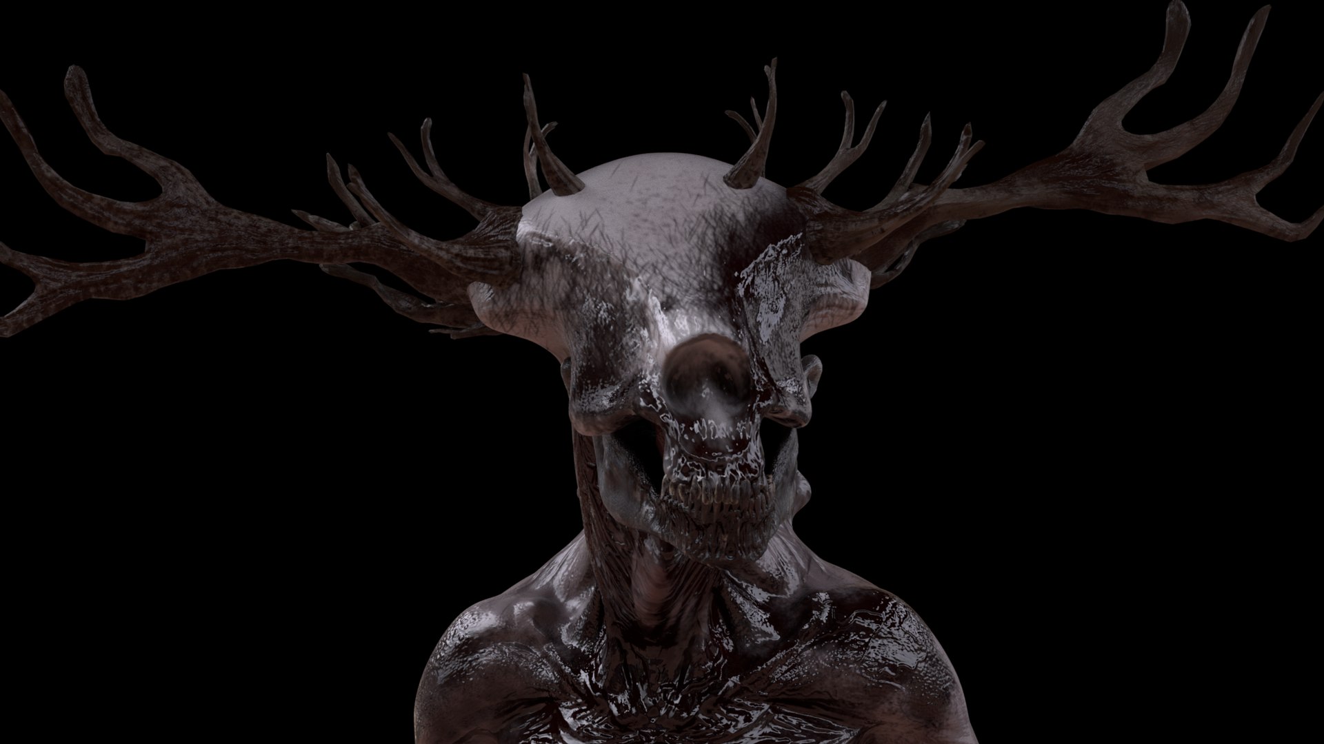 3D THE WENDIGO - TurboSquid 2031241