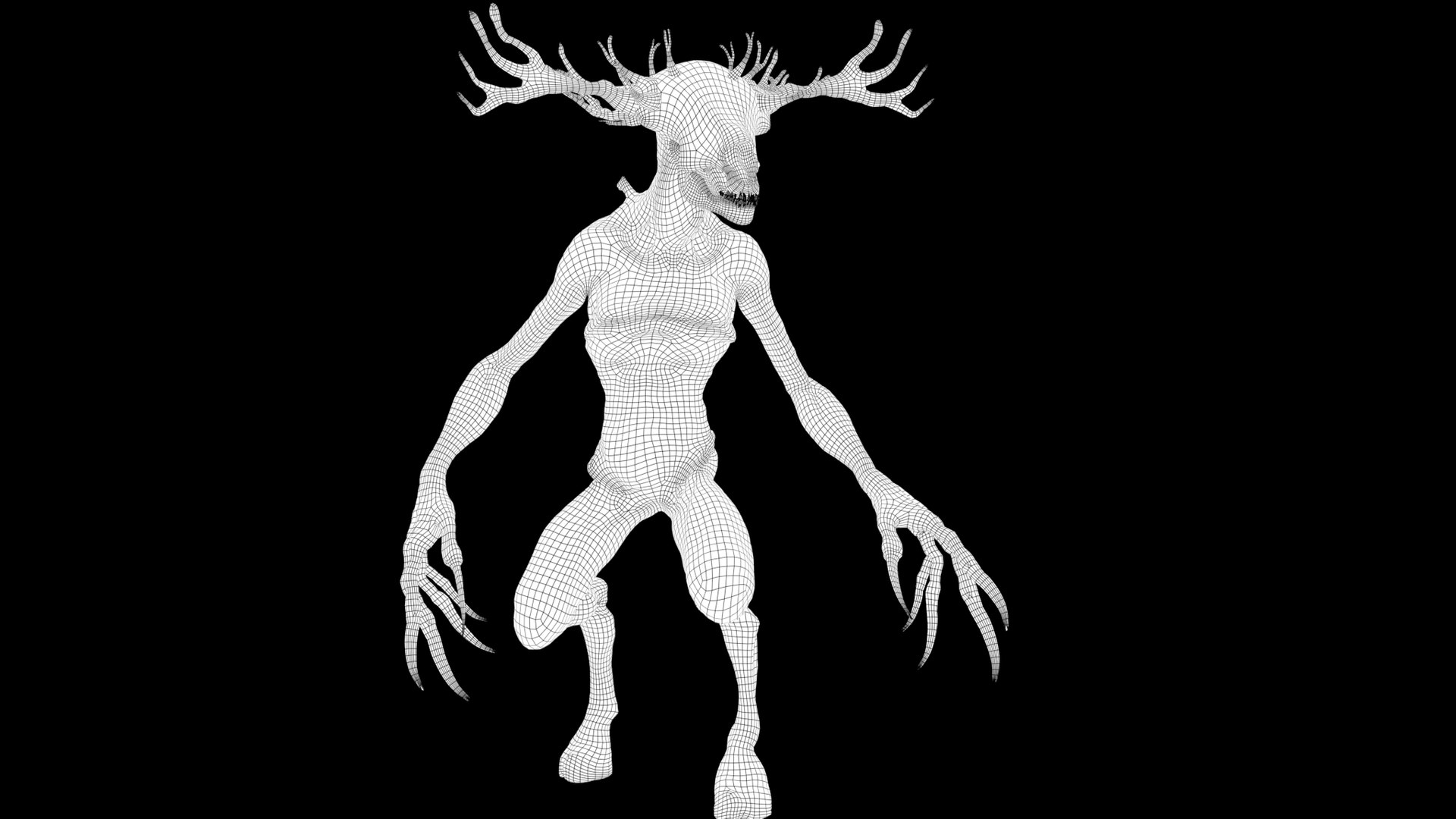 3D THE WENDIGO - TurboSquid 2031241
