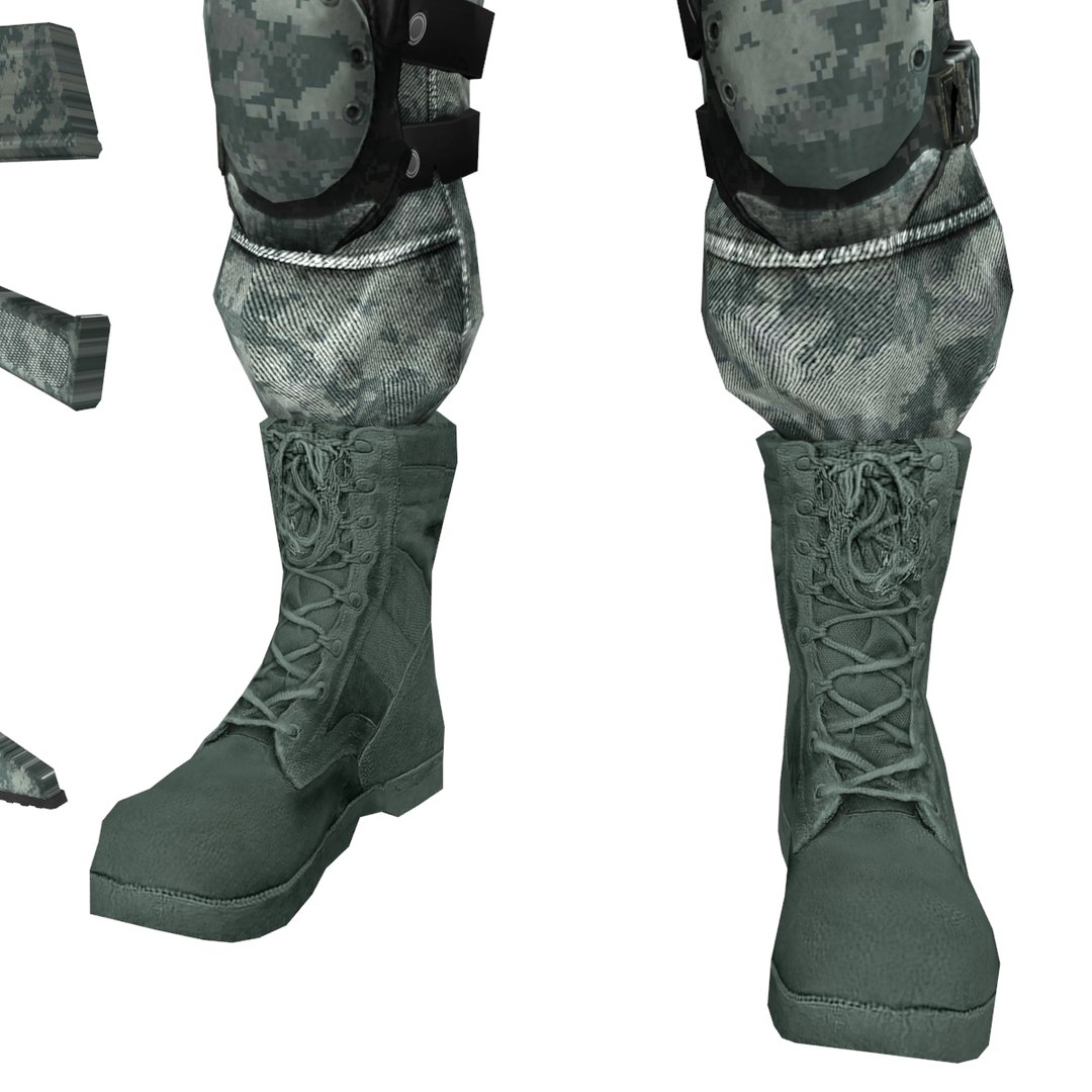 Female Mercenary 3D Model - TurboSquid 1322807