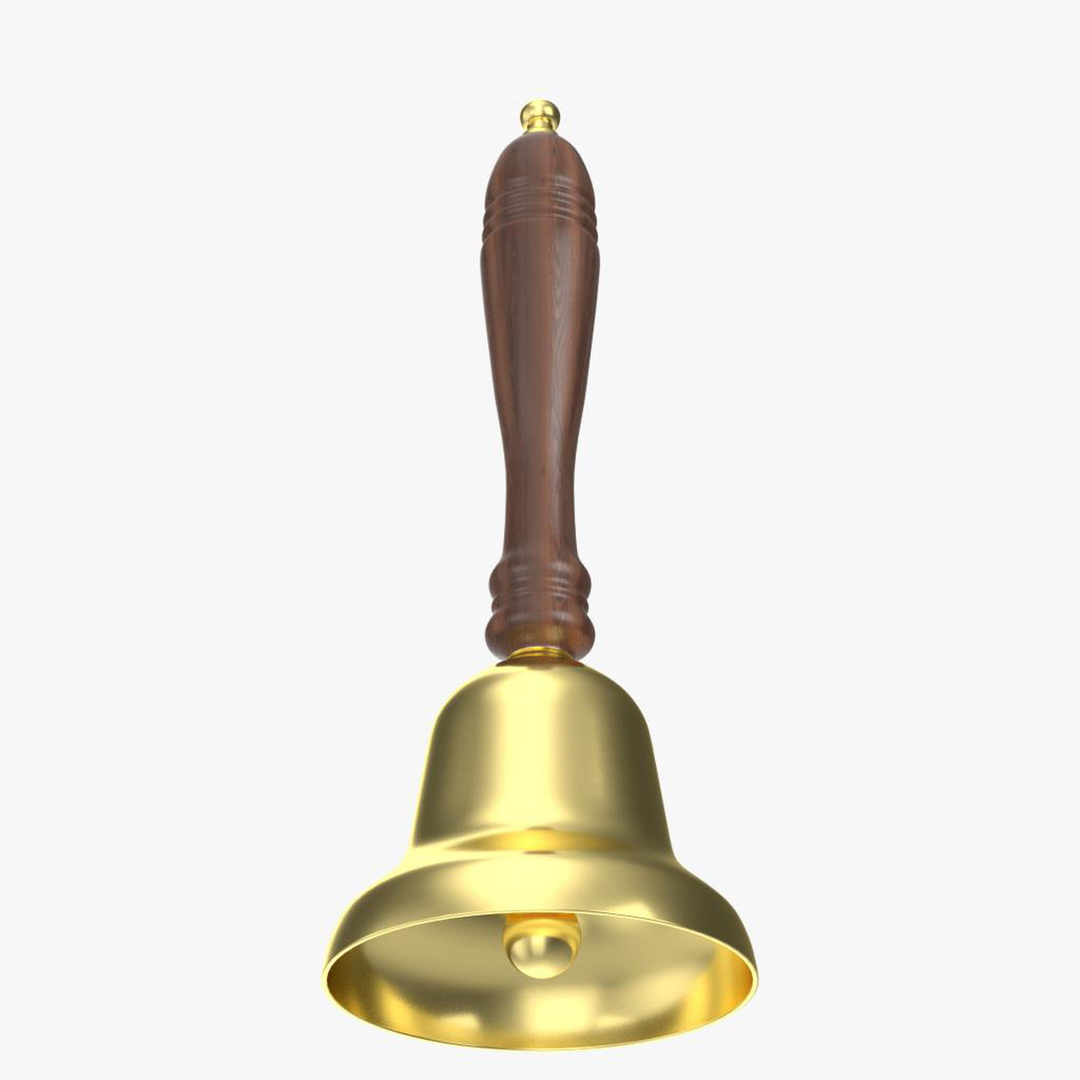 School Handbell 3D Model - TurboSquid 1195158