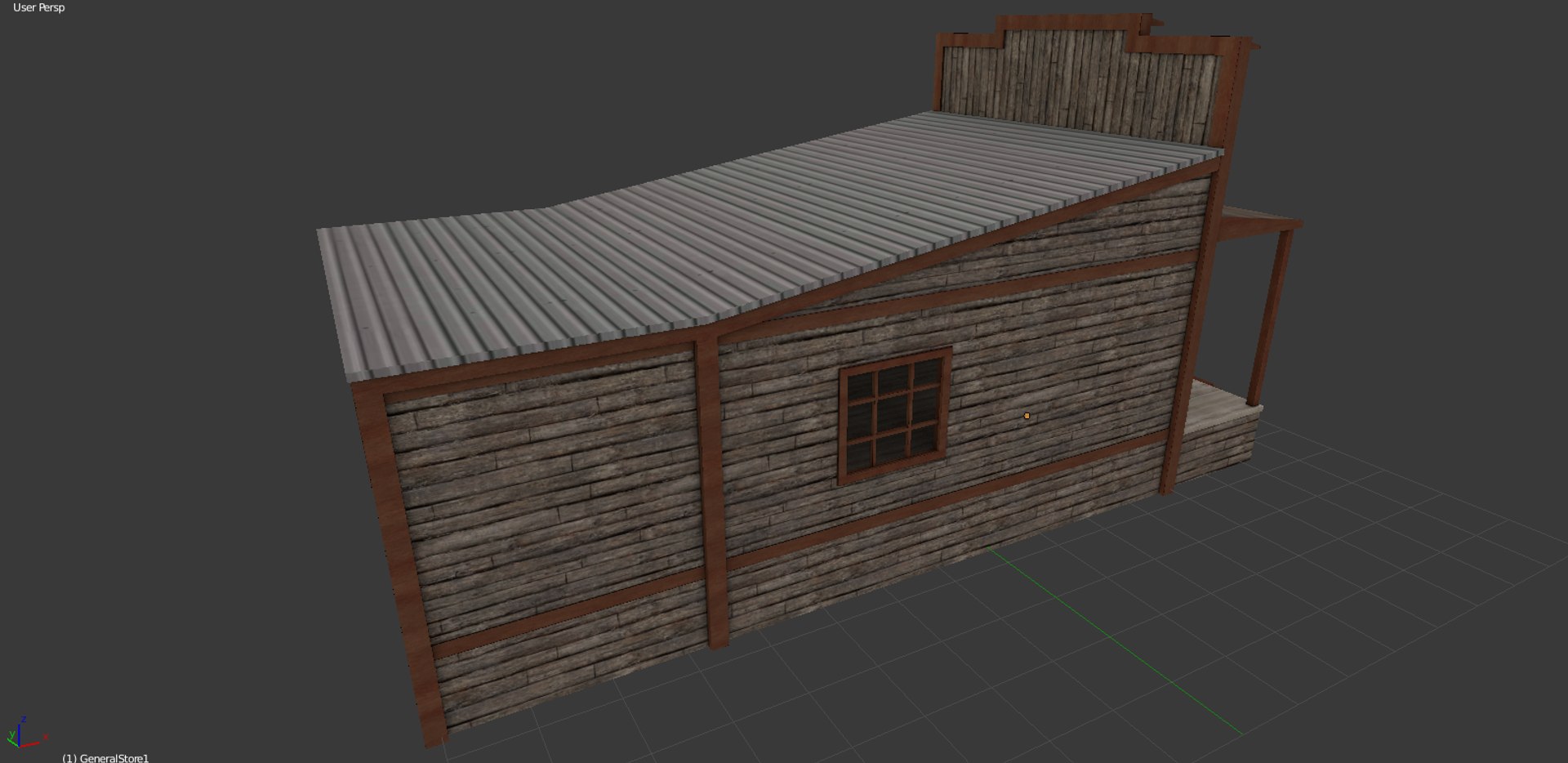 Western General Store 3D Model - TurboSquid 1429566