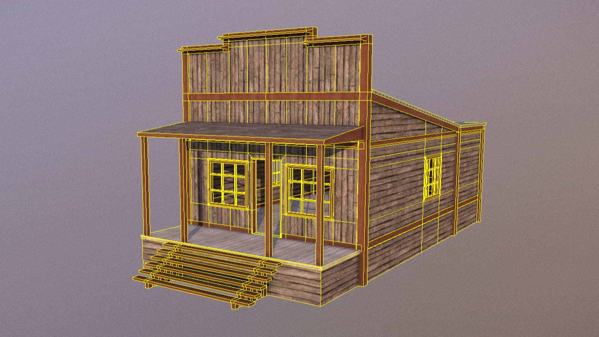 Western General Store 3D Model - TurboSquid 1429566