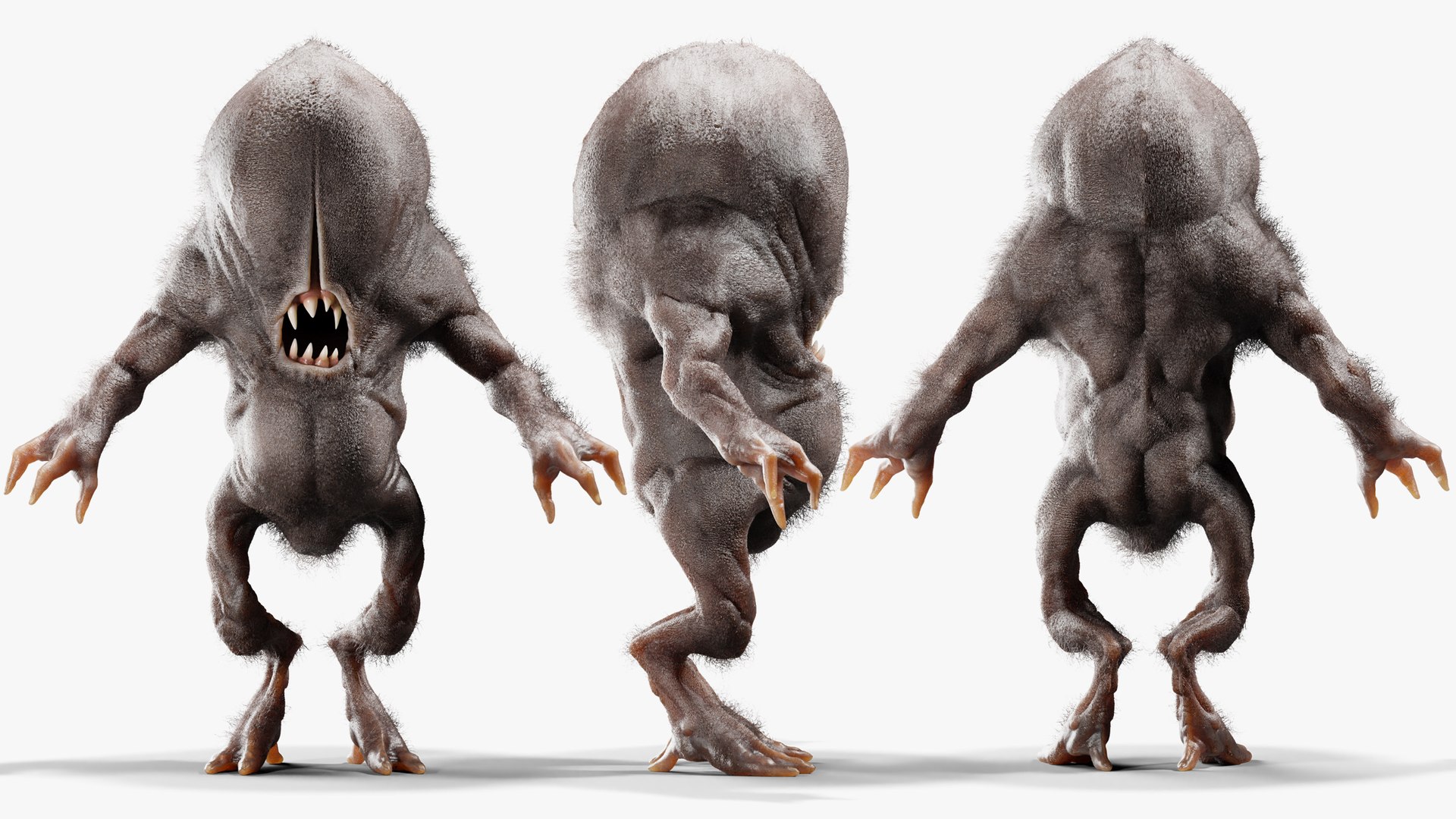 3D Model Tick Monster - TurboSquid 2027699
