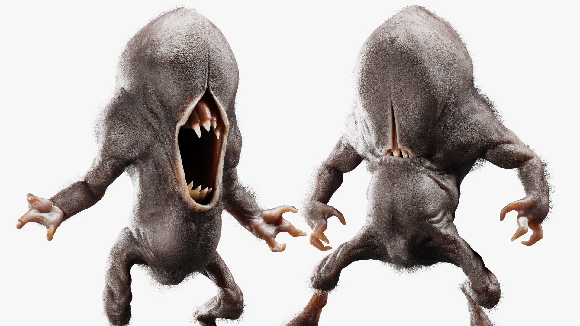 3D Model Tick Monster - TurboSquid 2027699