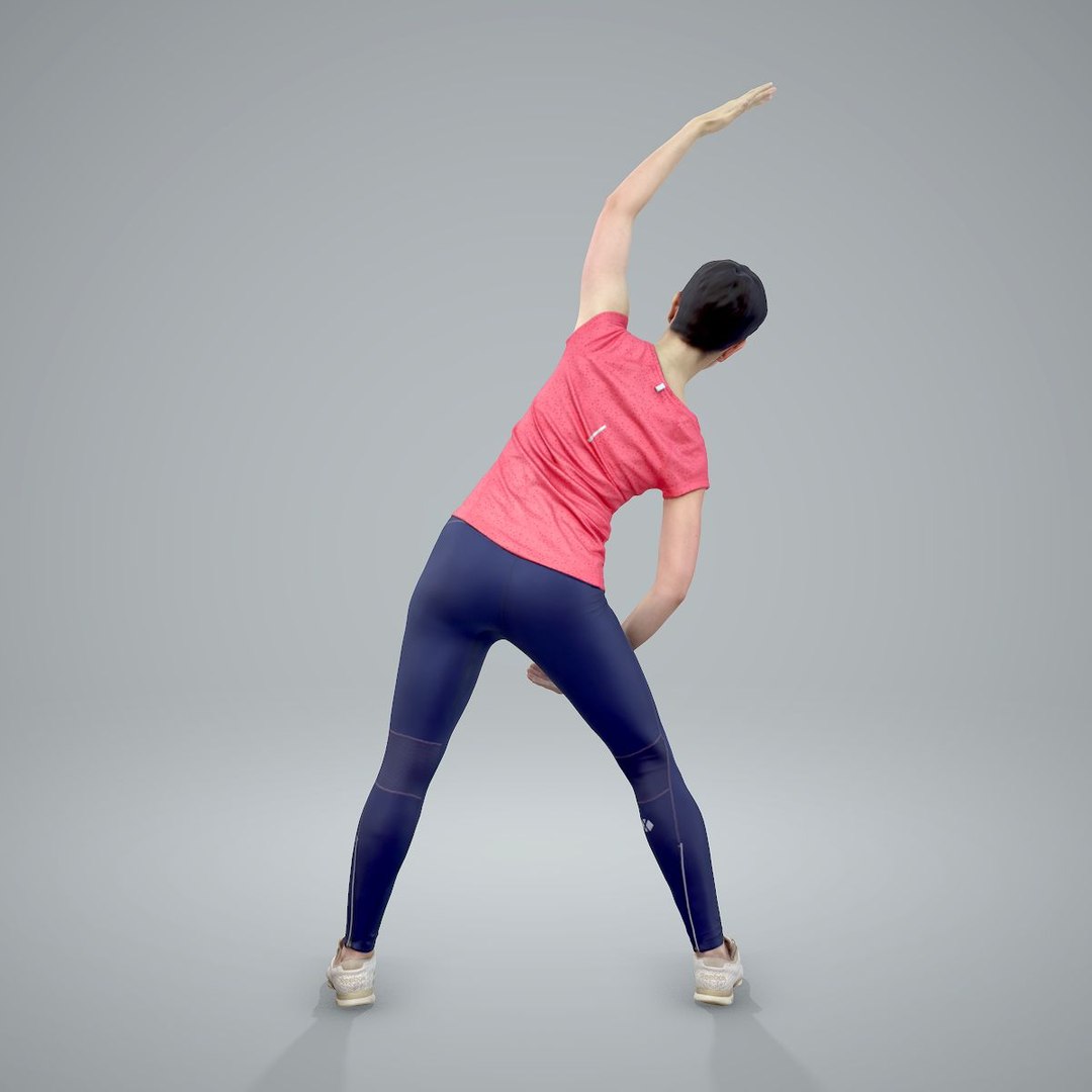 3d axyz normal human model