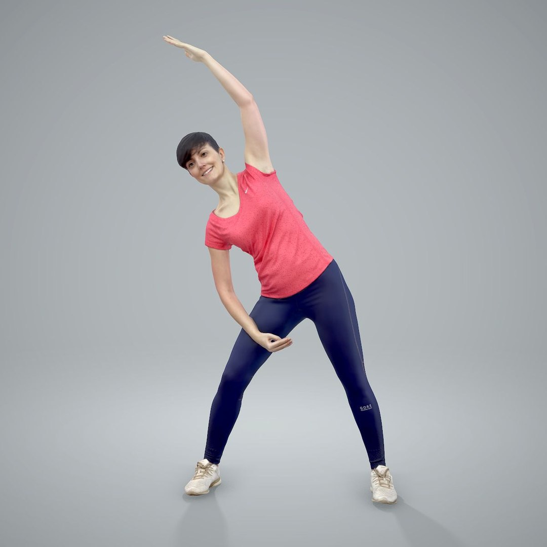 3d axyz normal human model