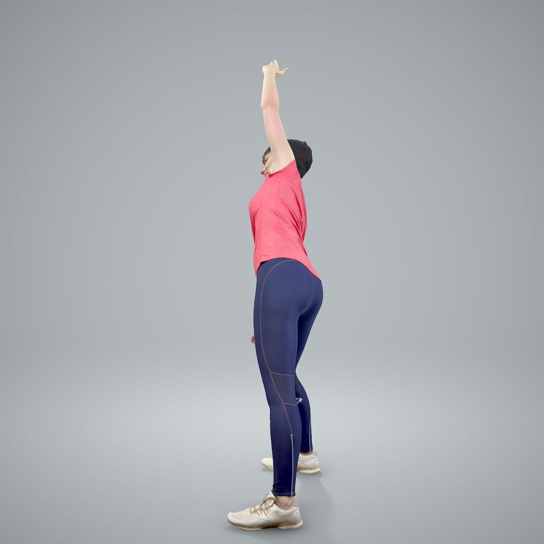 3d axyz normal human model