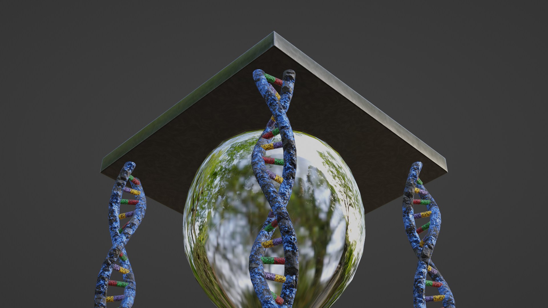 Hourglass DNA 3D Model - TurboSquid 2061033