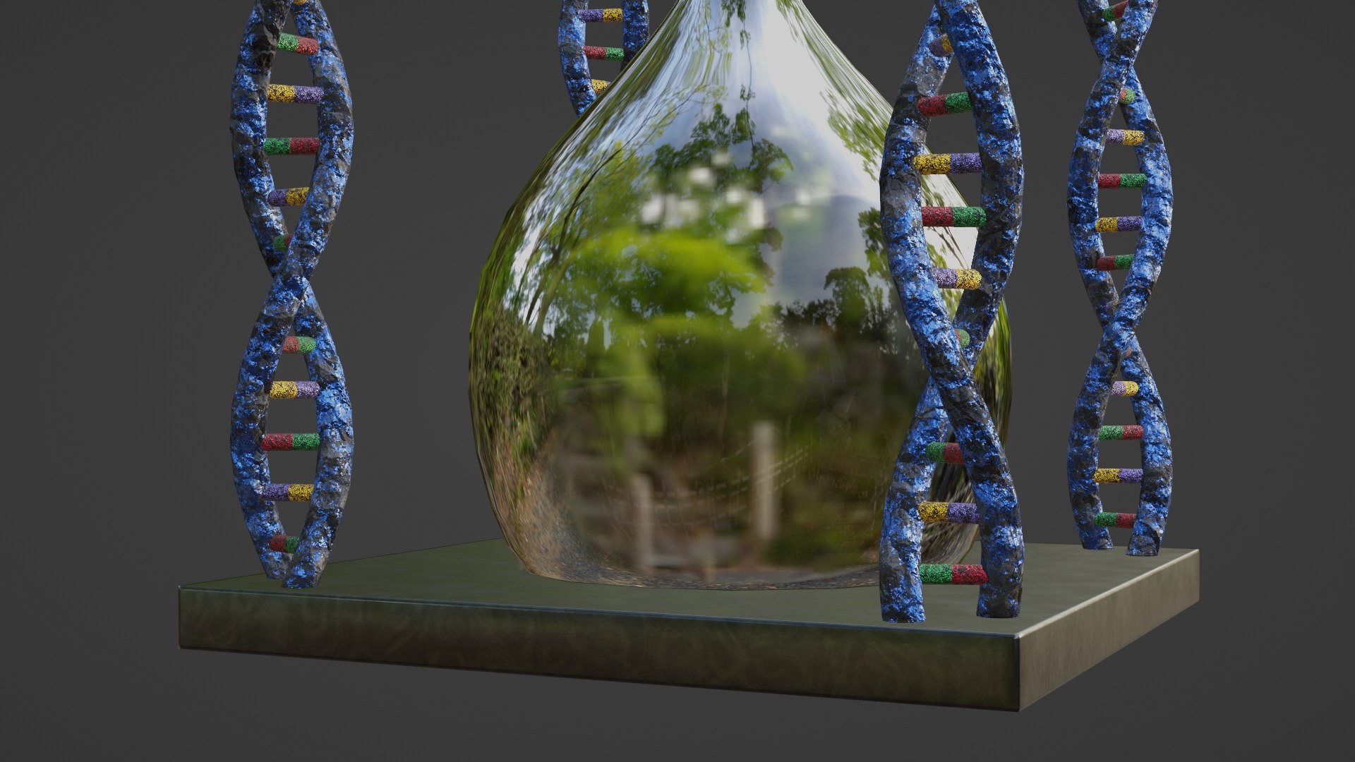 Hourglass DNA 3D Model - TurboSquid 2061033