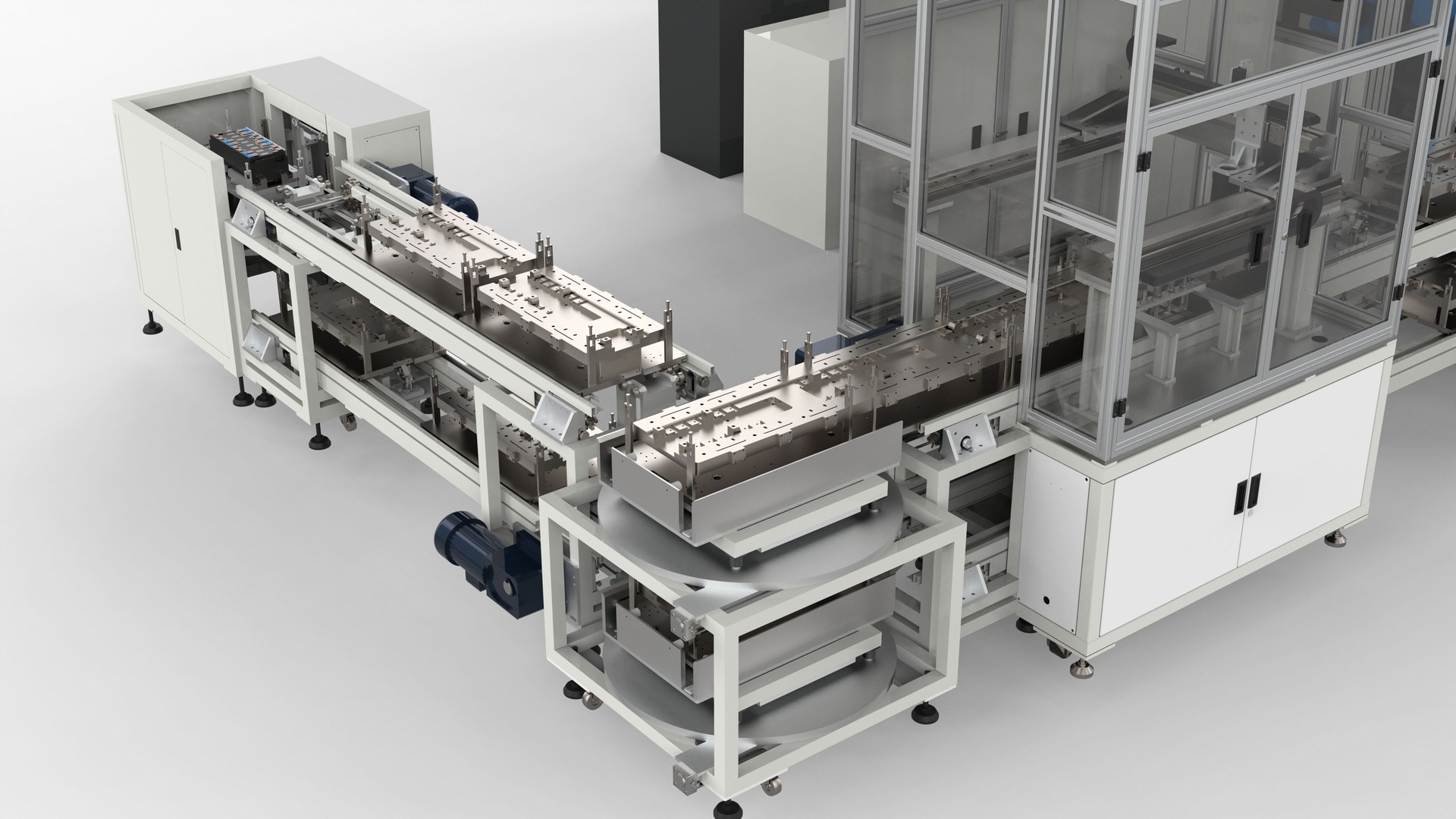 Automatic Lithium Battery Laser Welding And Final Assembly Production ...