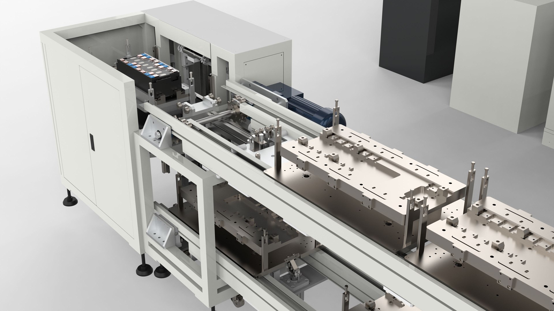 Automatic Lithium Battery Laser Welding And Final Assembly Production ...