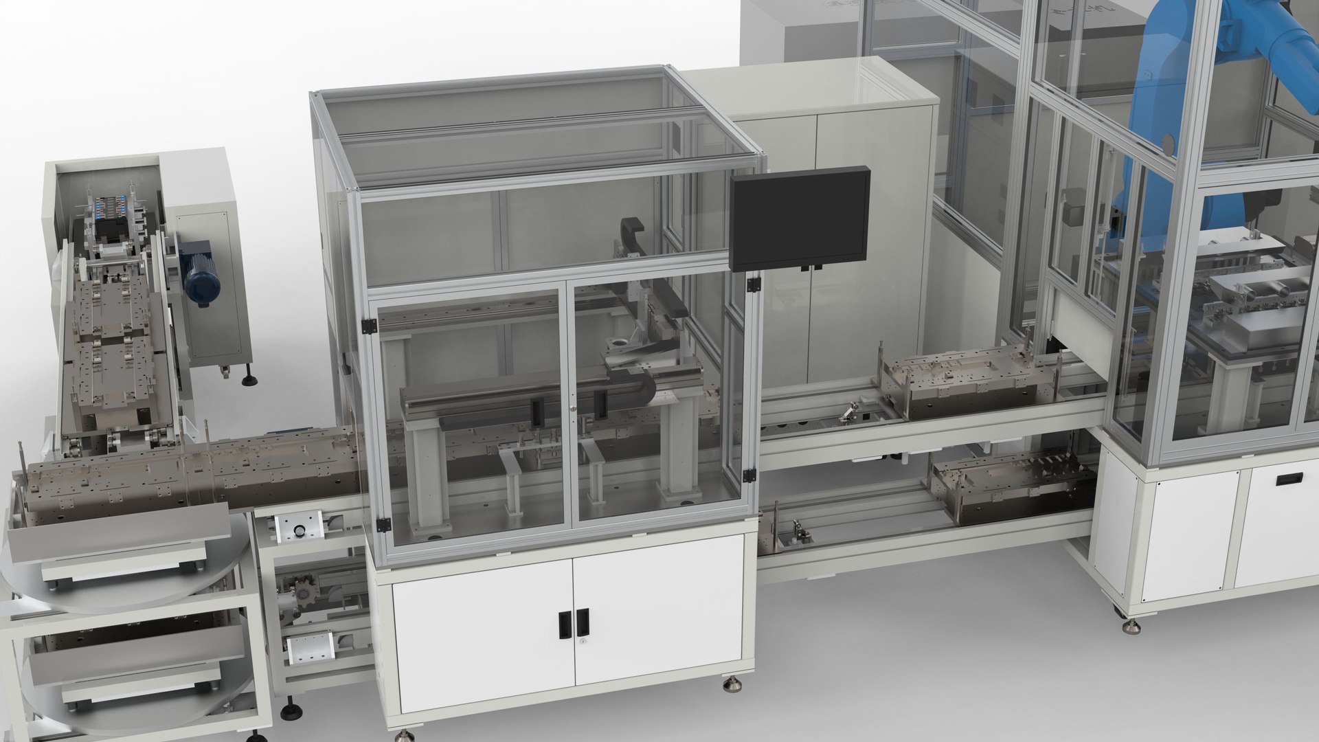 Automatic Lithium Battery Laser Welding And Final Assembly Production ...