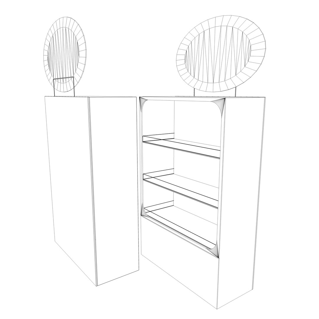 Display Rack 1 3D Model - TurboSquid 1373030